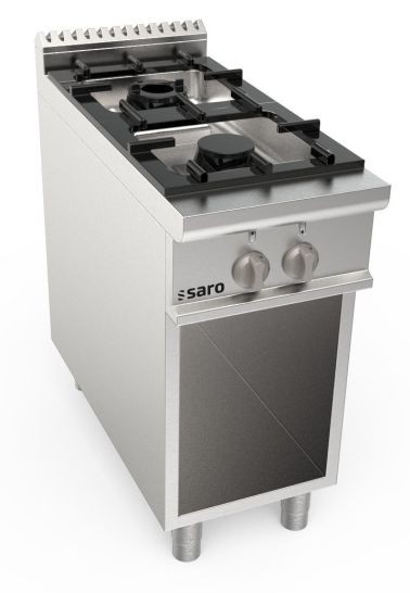 Gas stove open substructure 2 burners, LQ / CUG2BA | Saro